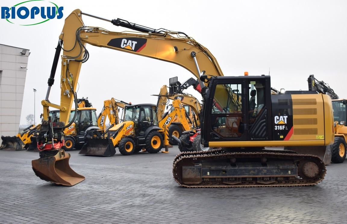 BAGER GUSJENIČAR CATERPILLAR 316 FL GODINA 2019 SATI 2180