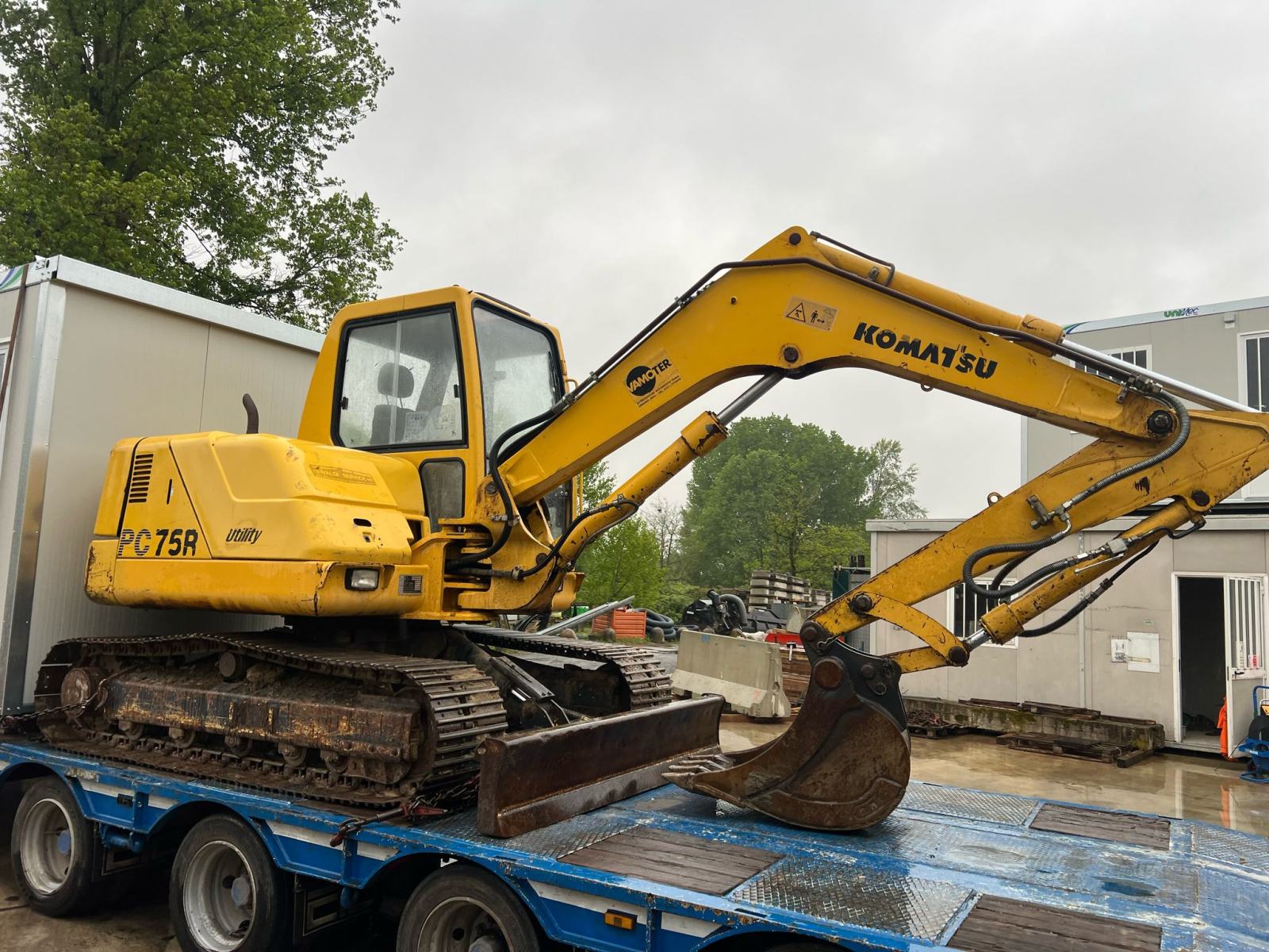 Bager Komatsu PC75