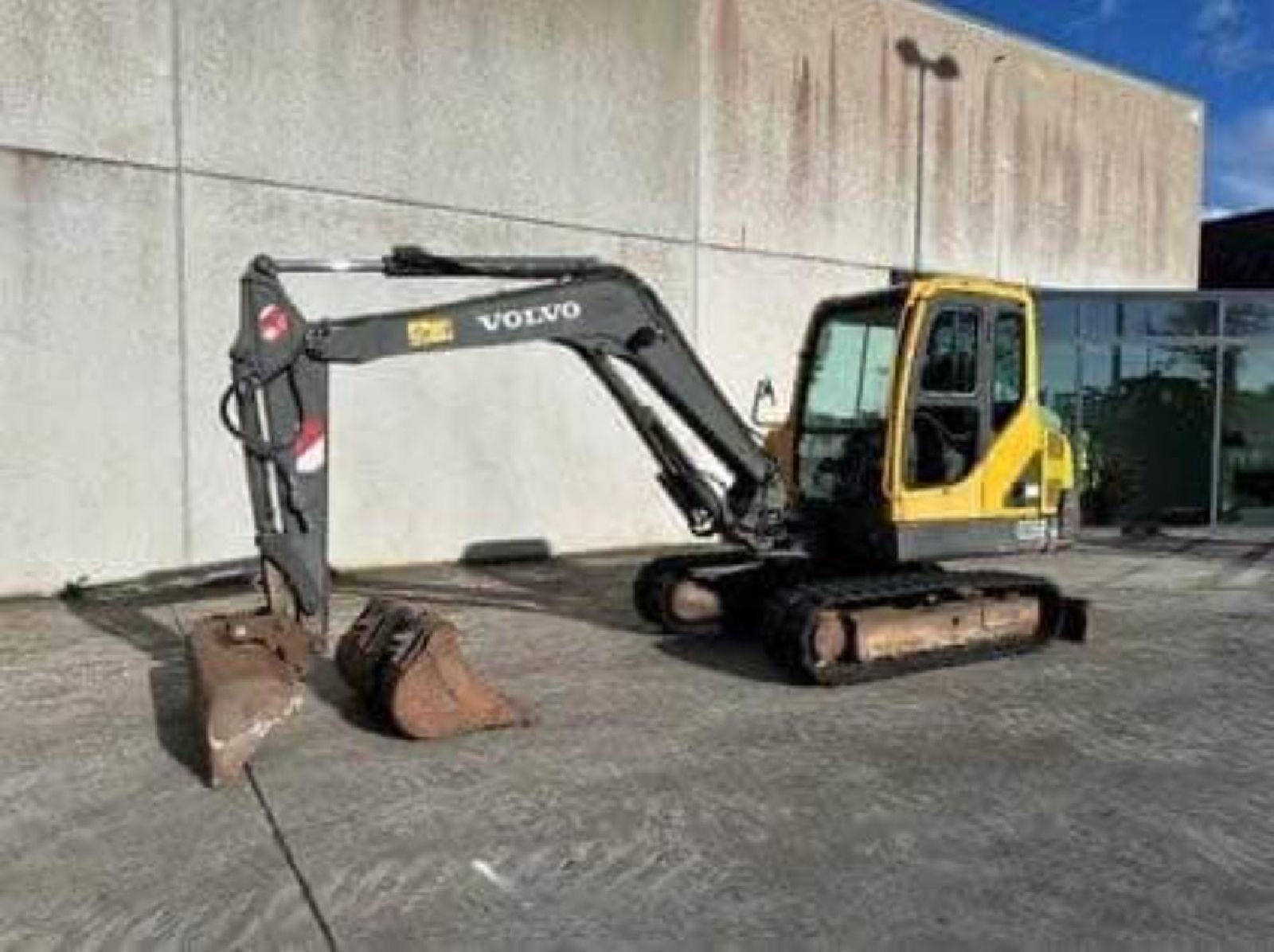 BAGER VOLVO EC55B PRO - 5,5t -KLIMA - 18900,-€ - SPREMAN ZA RAD