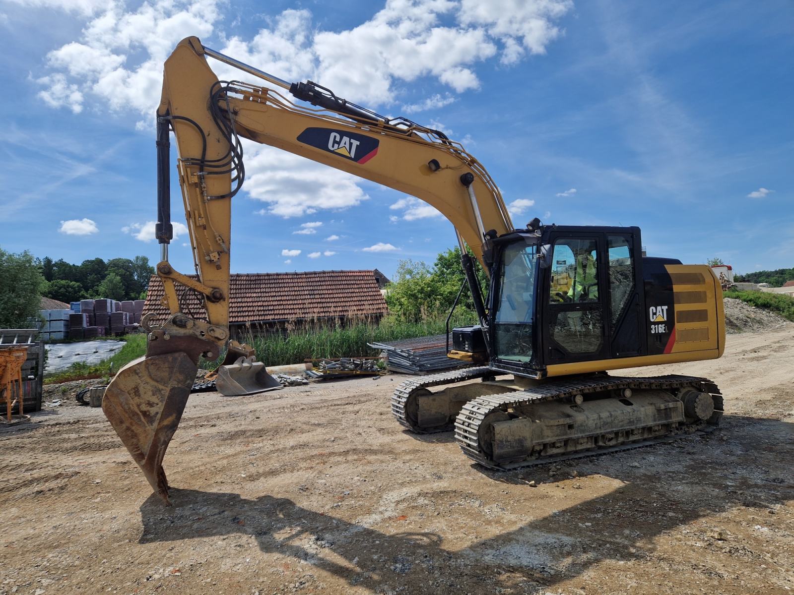 CATERPILLAR CAT 316EL BAGER GUSJENIČAR