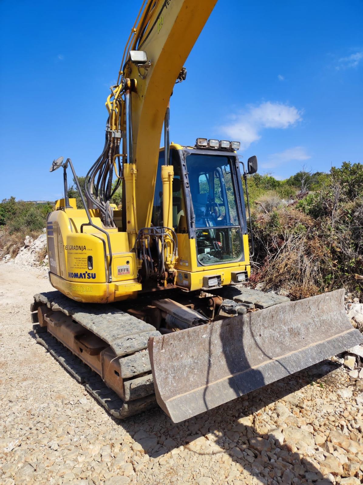KOMATSU PC 138 - rabljeno