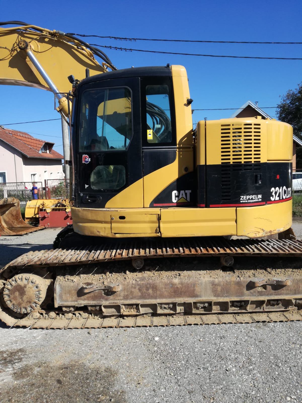Najam bagera Cat 321 24 t