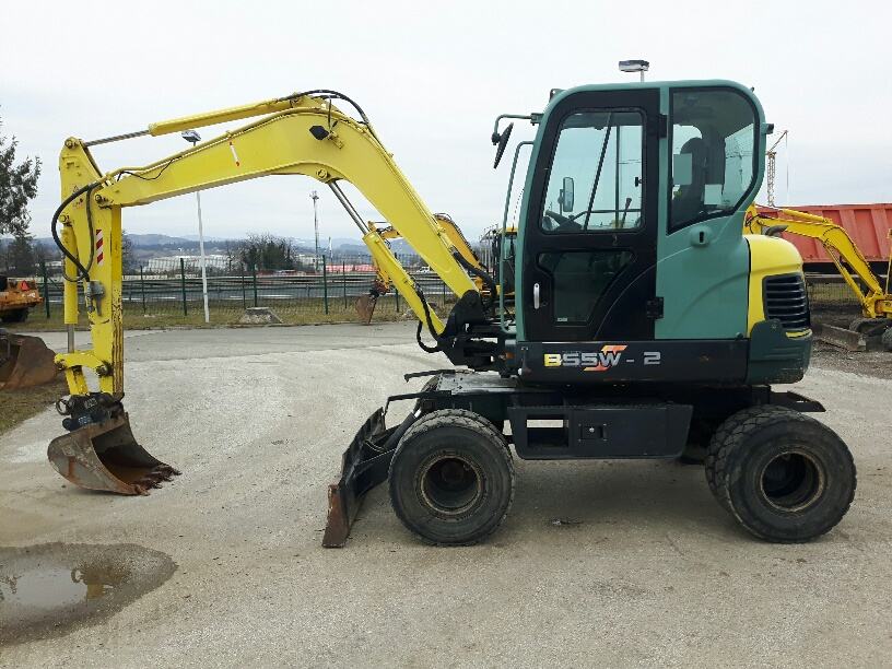 MINI BAGER TOČKAŠ YANMAR B 55 W-2