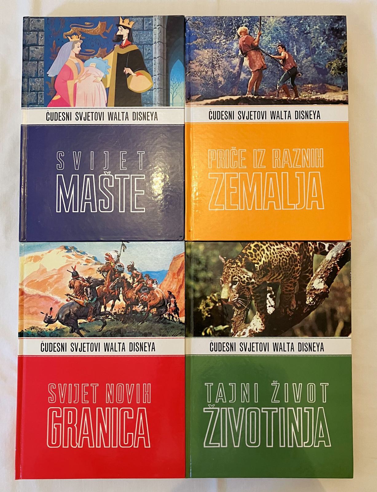 Čudesni svjetovi Walta Disneya kao novo Komplet 1-4 #10 S KUTIJOM