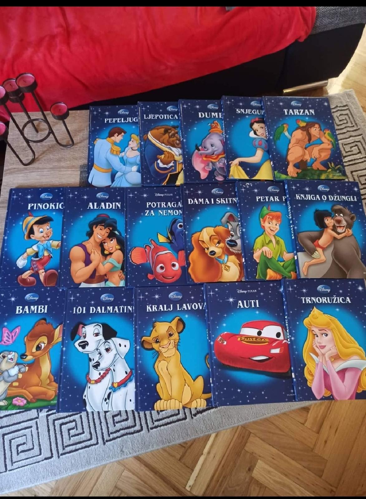 Dječije knjige. Set Disney bajke.