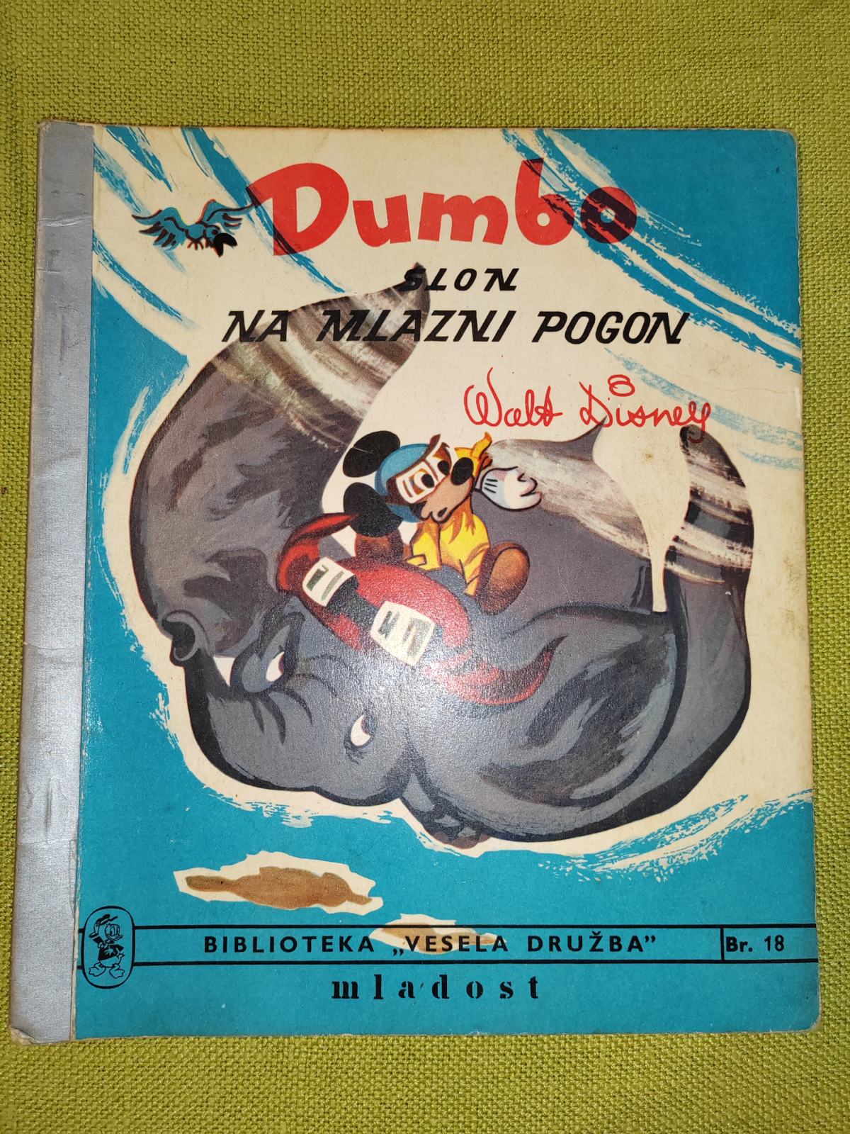 Dumbo Slon na mlazni pogon Disney