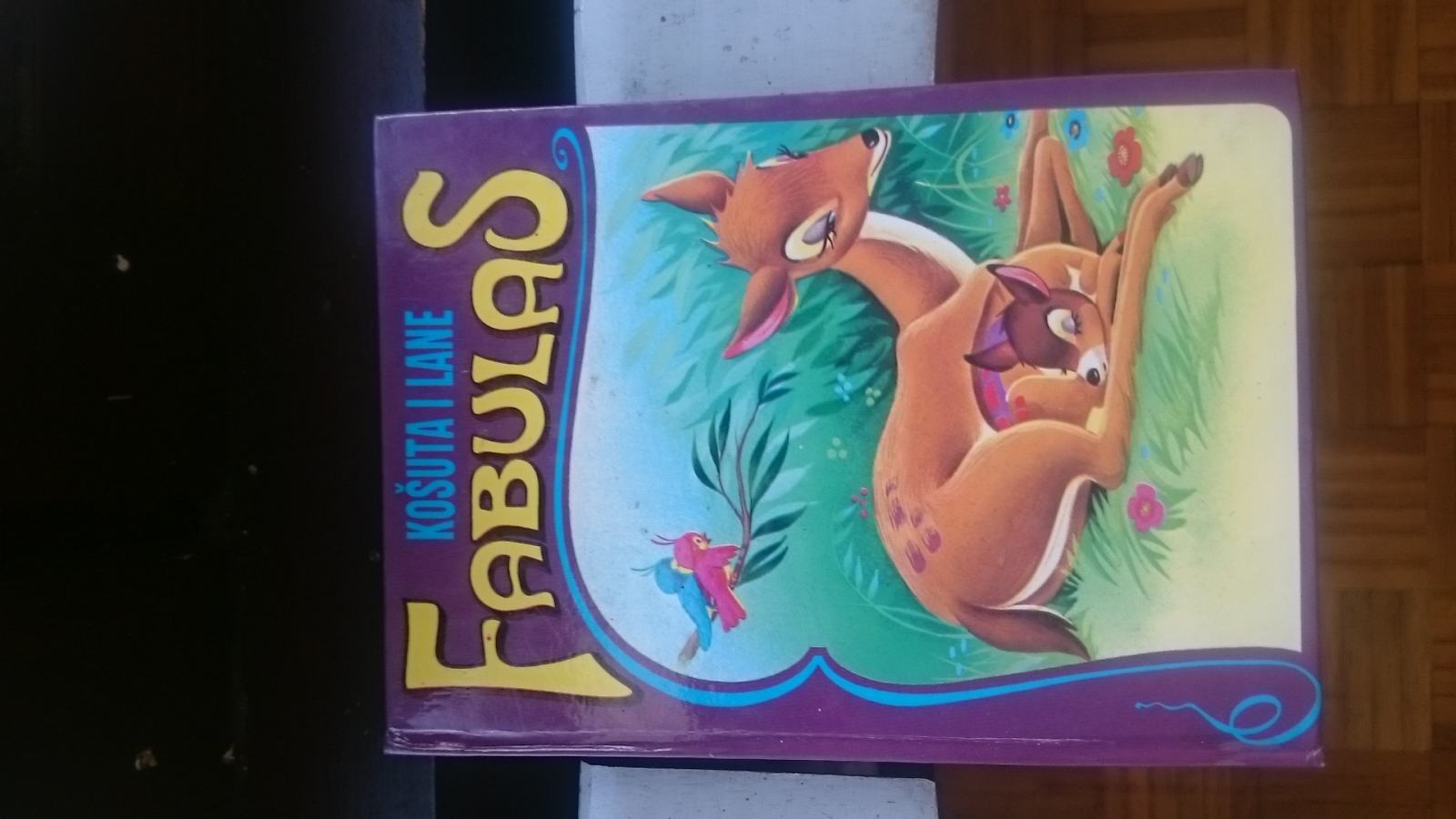 Fabulas: Kosuta i lane, Magarac kao lav, JELEN I IZVOR