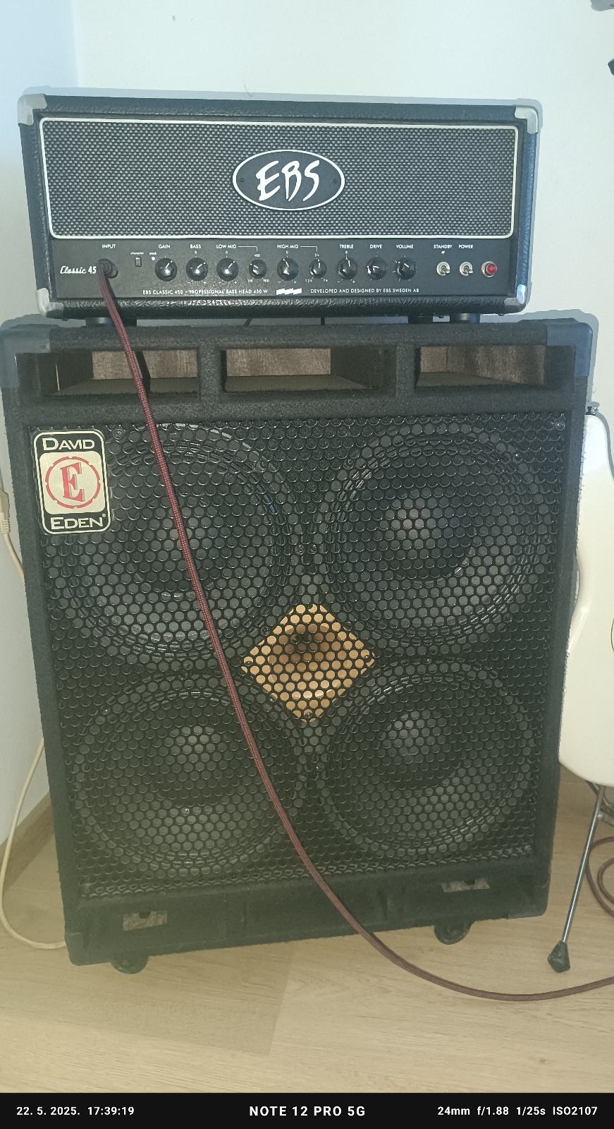 David Eden box i EBS Classic 450 Profesional