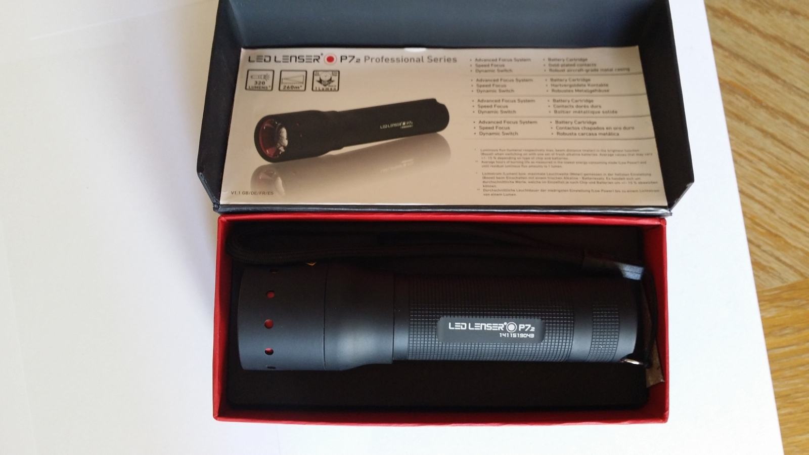 LED Lenser P7.2 PRO NOVO!