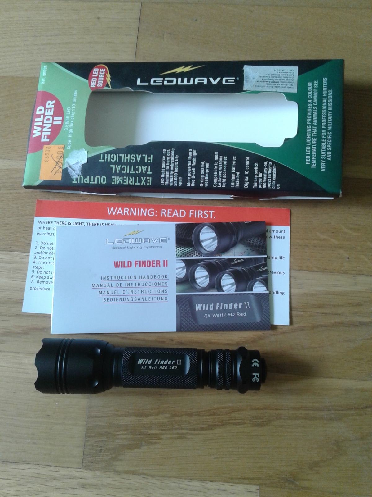 LEDWAVE LAMPA ZA PUŠKU WILD FINDER II