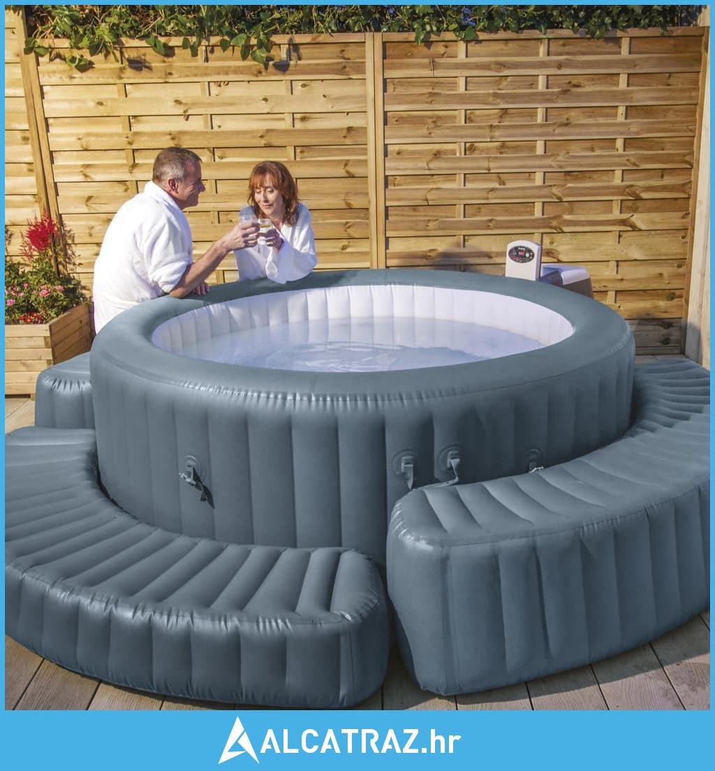 Bestway Lay-Z-Spa okvir na napuhavanje za okrugle hidromasažne bazene
