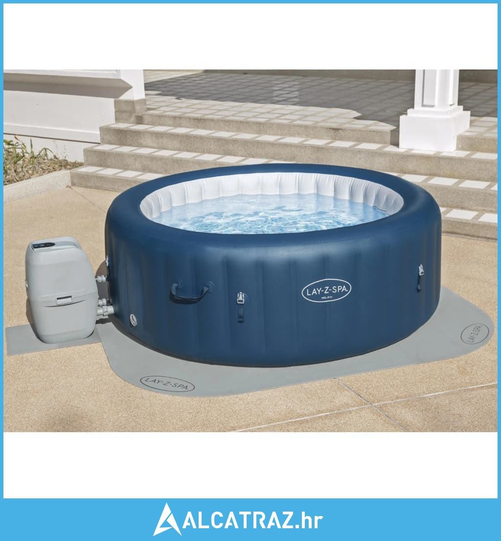 Lay-Z-Spa štitnik za pod bazena sivi 216 x 216 cm 10 kom - NOVO