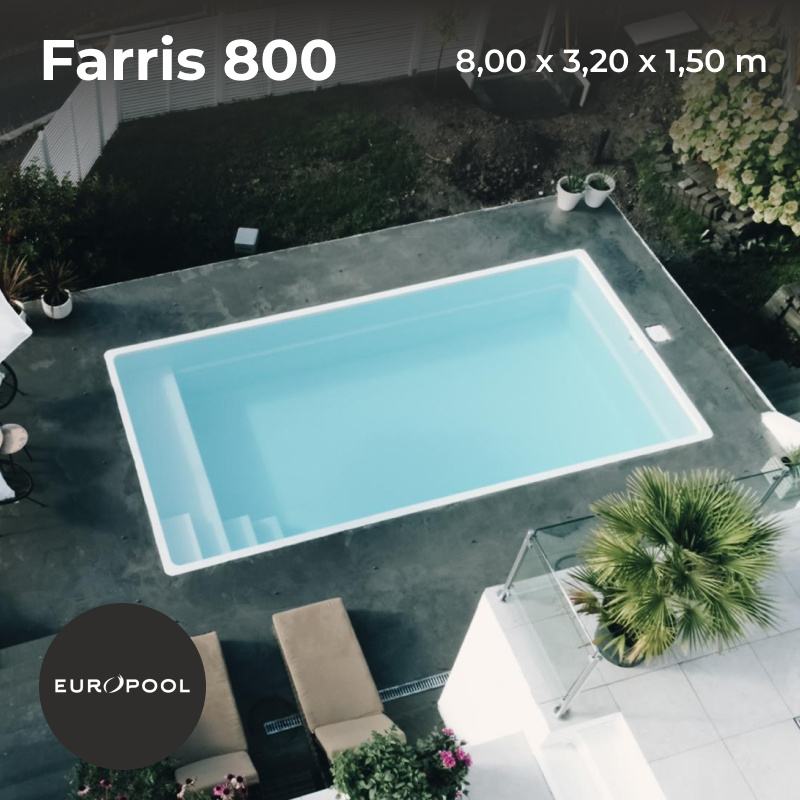 EUROPOOL BAZEN - MODEL FARRIS 800