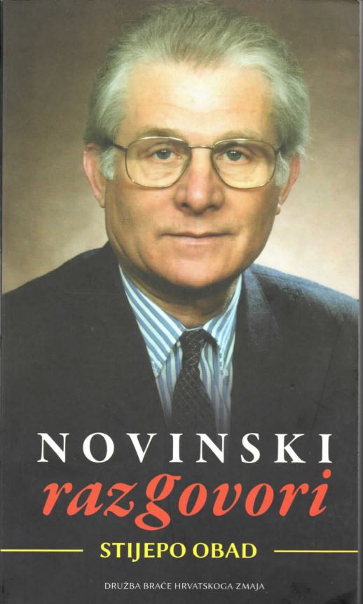 Stijepo Obad : Novinski razgovori