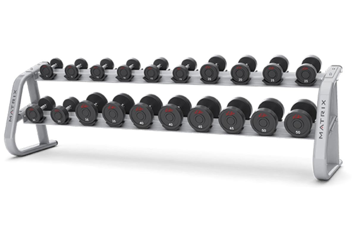 MATRIX DUMBELL RACK BLACK