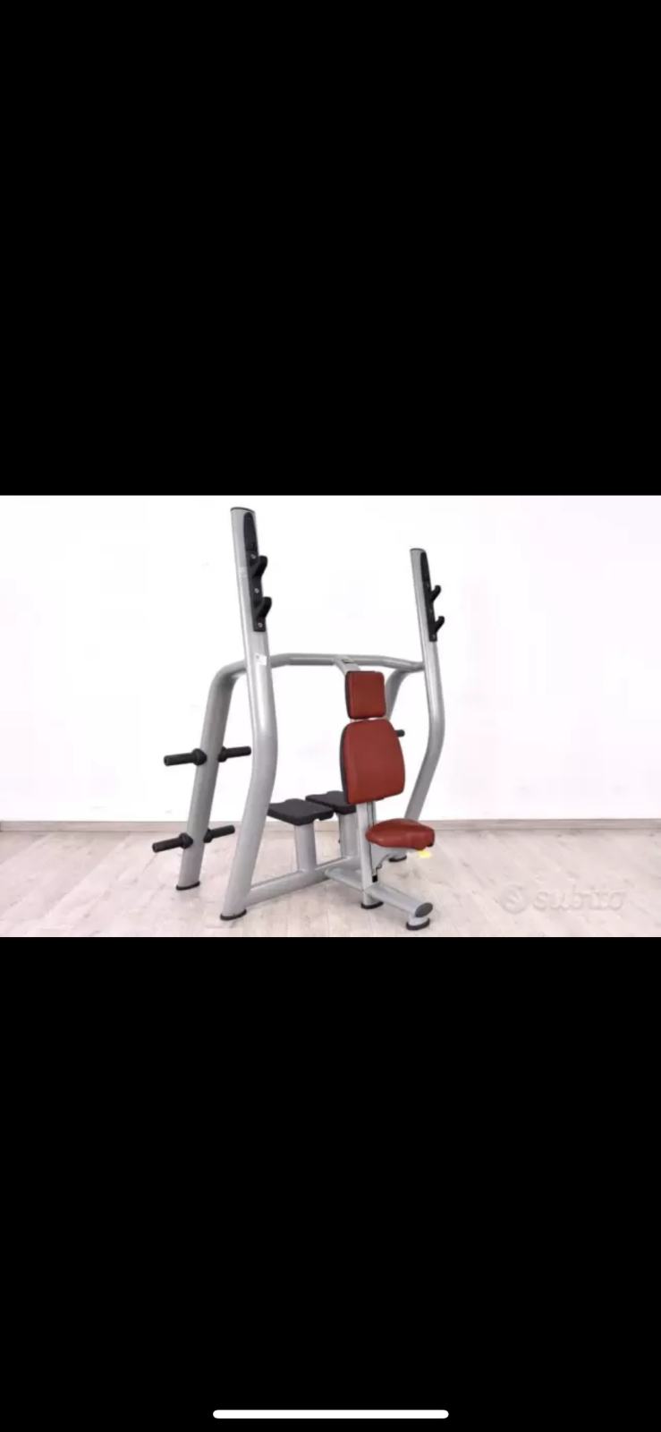 Shoulder press bench - technogym selection