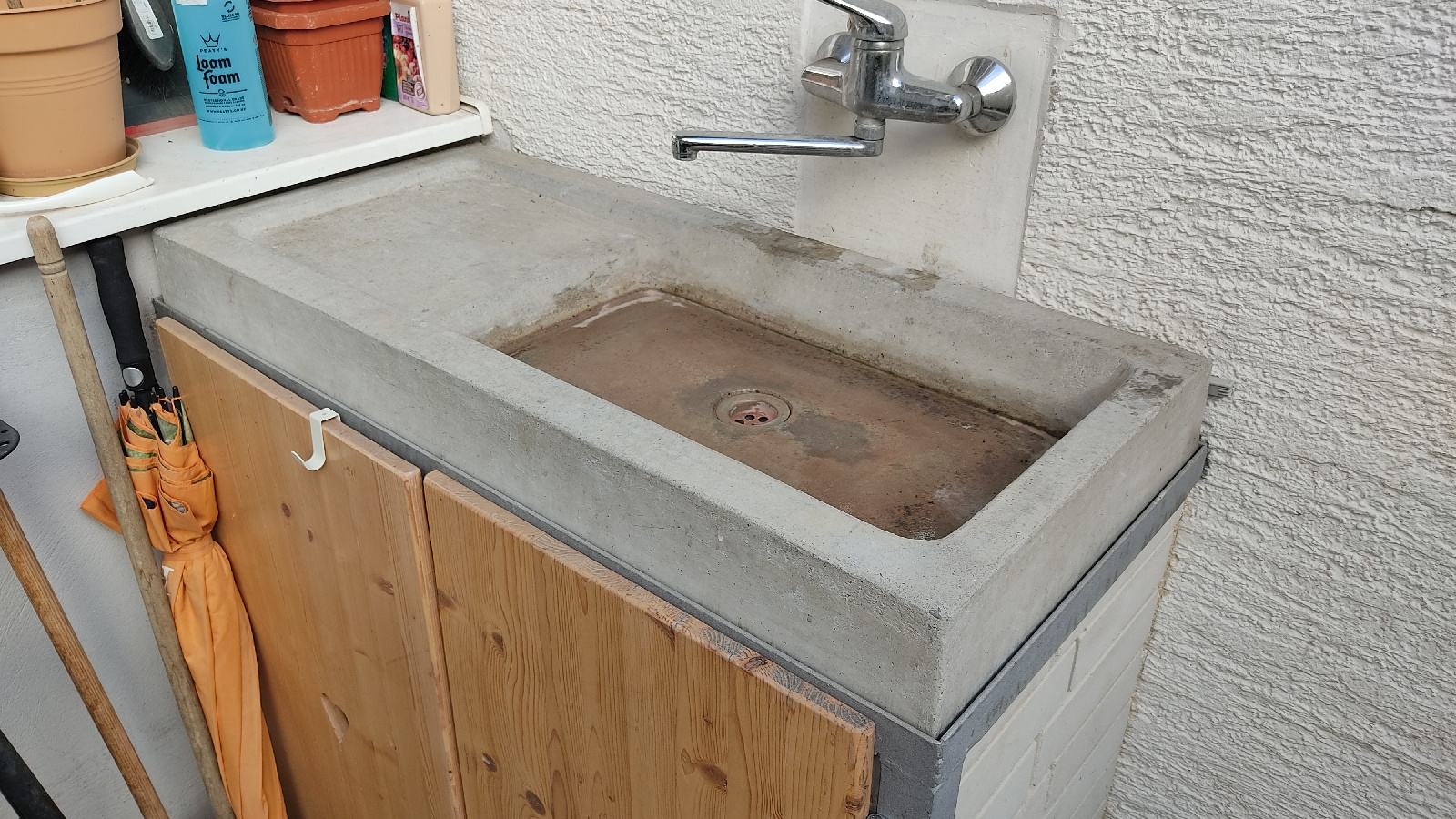 Sudoper vanjski betonski