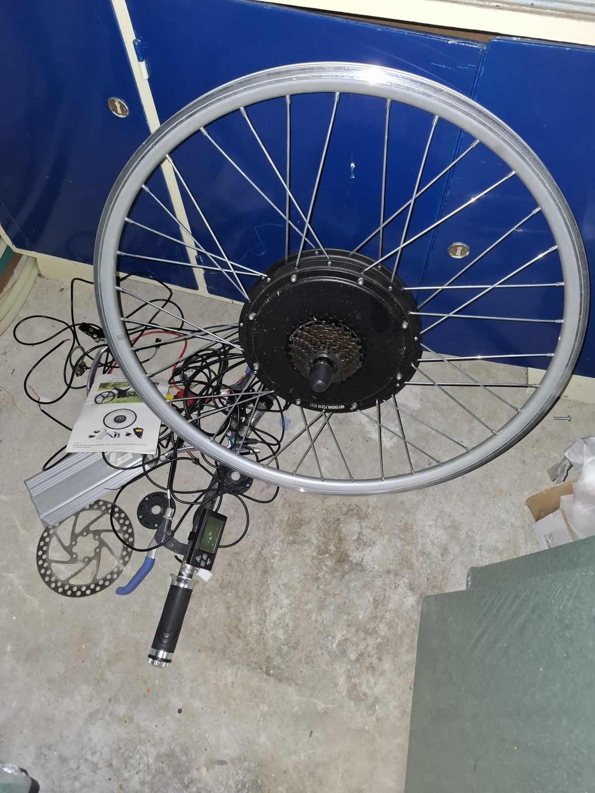 Električni bicikli konverzacijski kit. 1000 wata