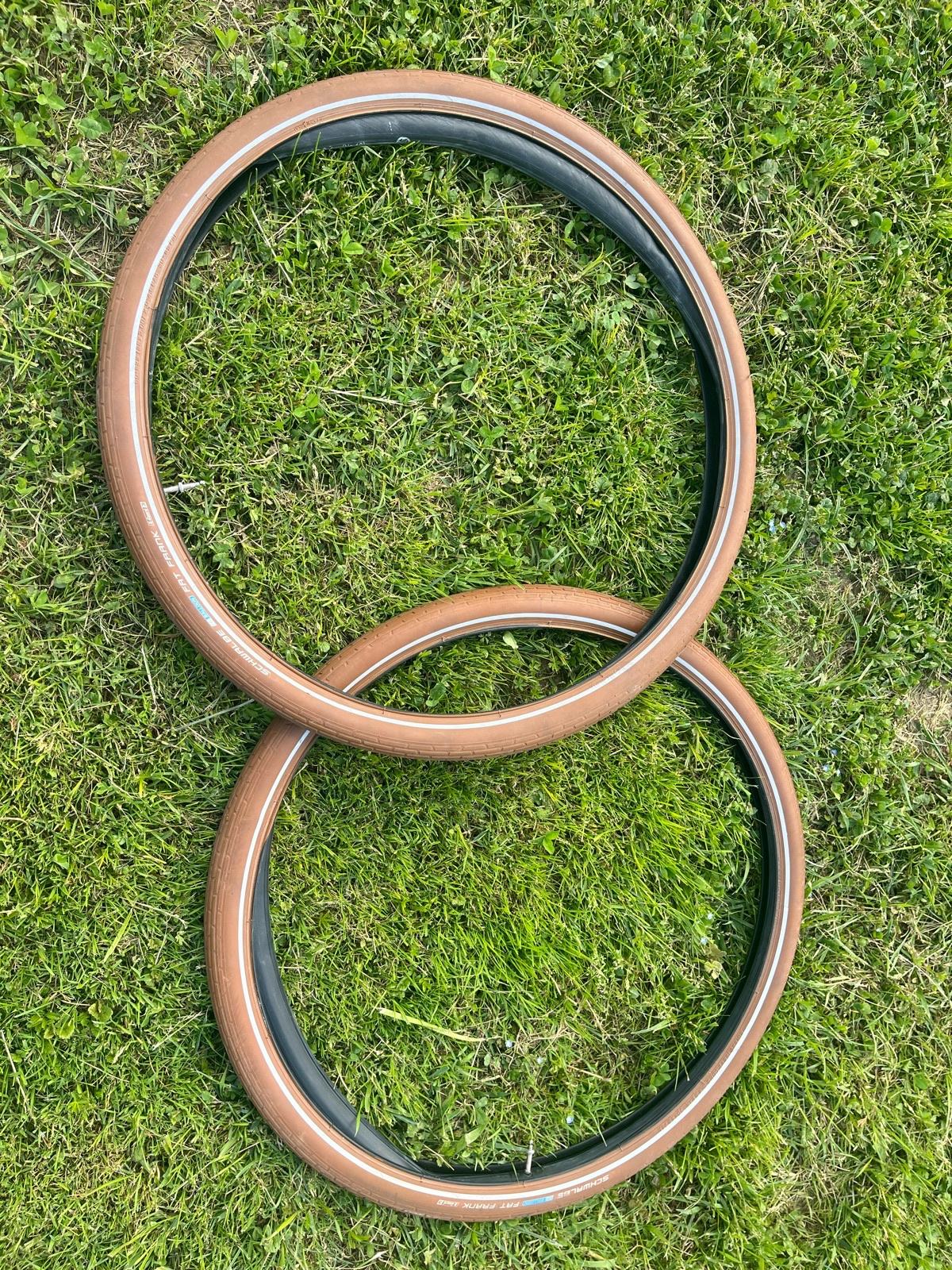 Gume za bicikl SCHWALBE Fat Frank 28”x2.0+ unutarnja guma, kao novo