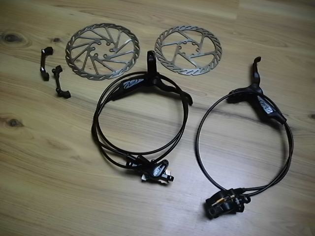 AVID ELIXIR 1,2012god.KOMPLET P+Z,Rotori Avid G2 180-160,Adapteri