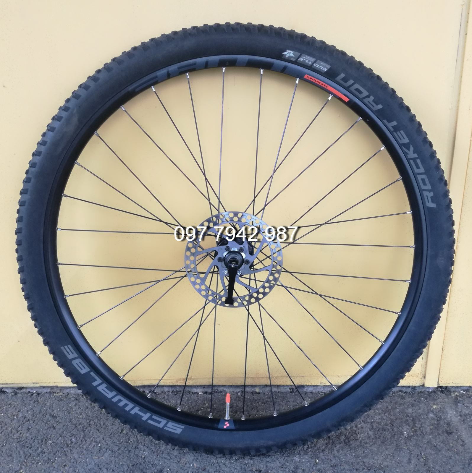 Prednji kotač Cube, Alexrims ZX20, 29, QR, disc