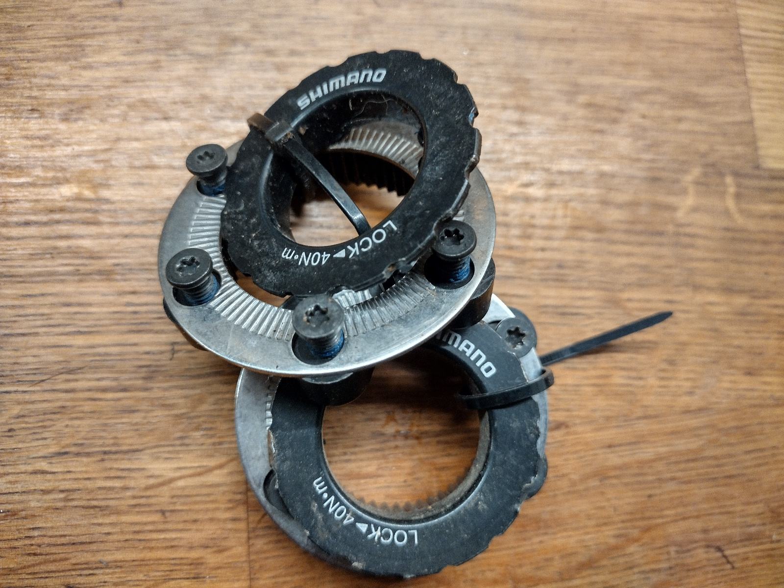 Shimano centre lock to 6 bolt adapter 2 kom
