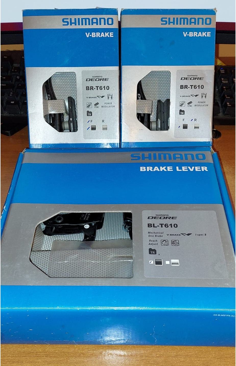 !NOVO! Shimano Deore, V-Brake komplet - T610