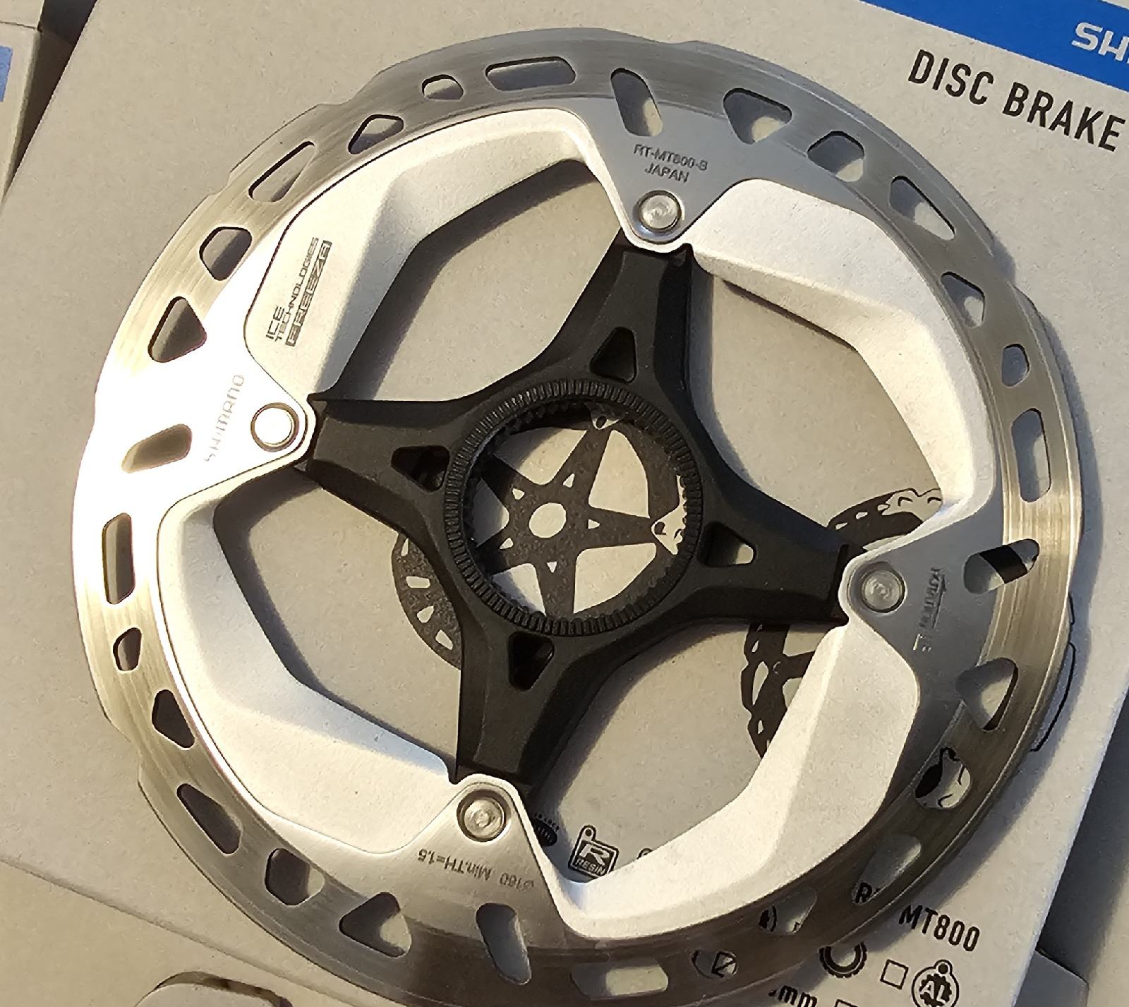 Shimano disk RT-MT800 160mm centerlock