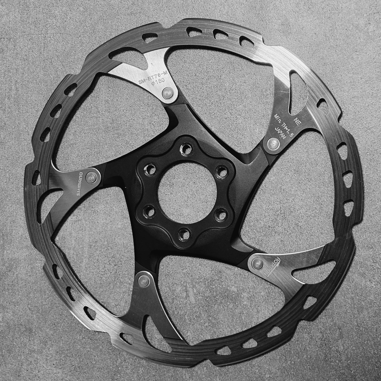 Shimano XT Rotor 203/180mm 6-rupa SM-RT76