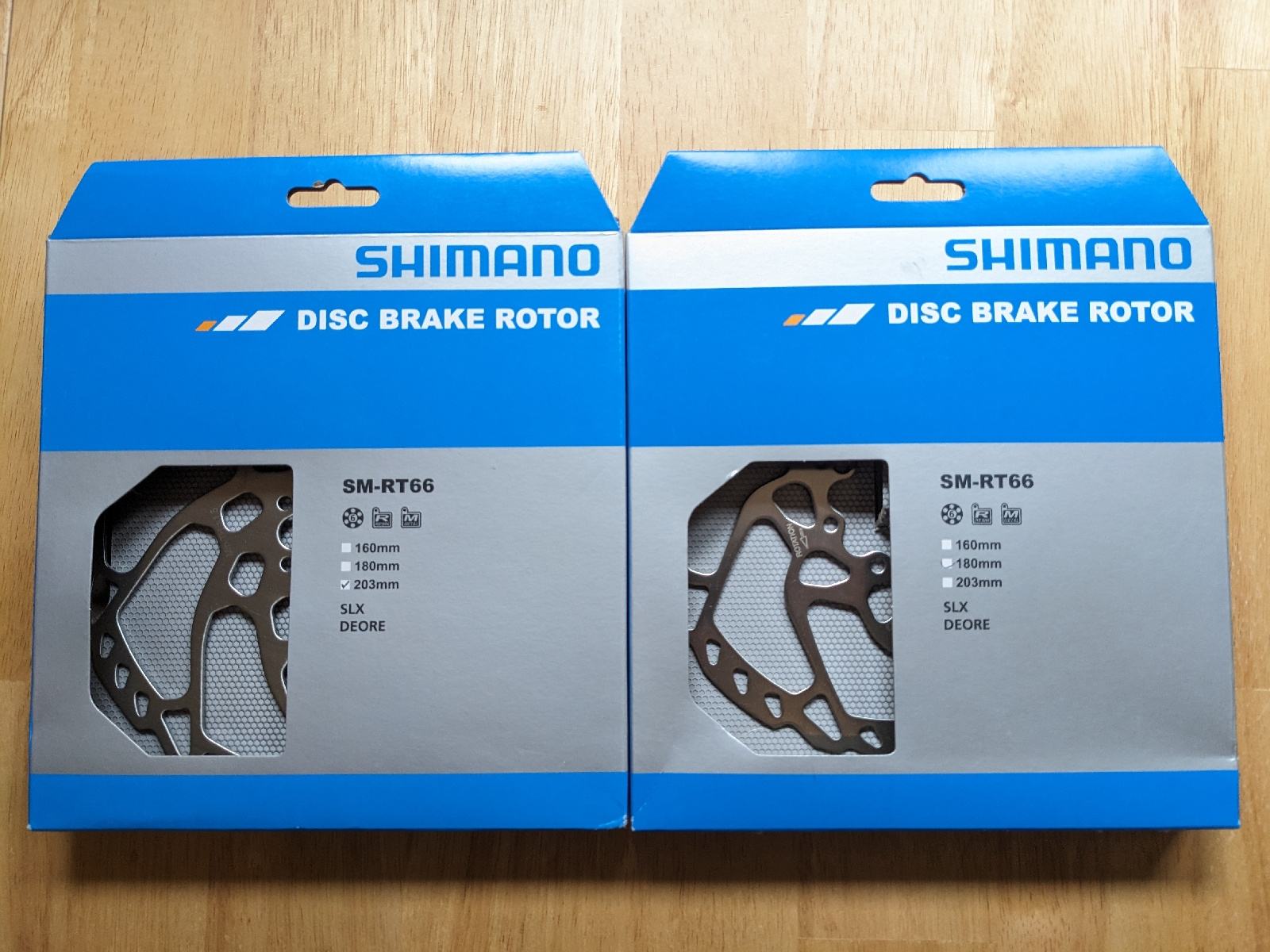Sm-rt66 rotori shimano mtb
