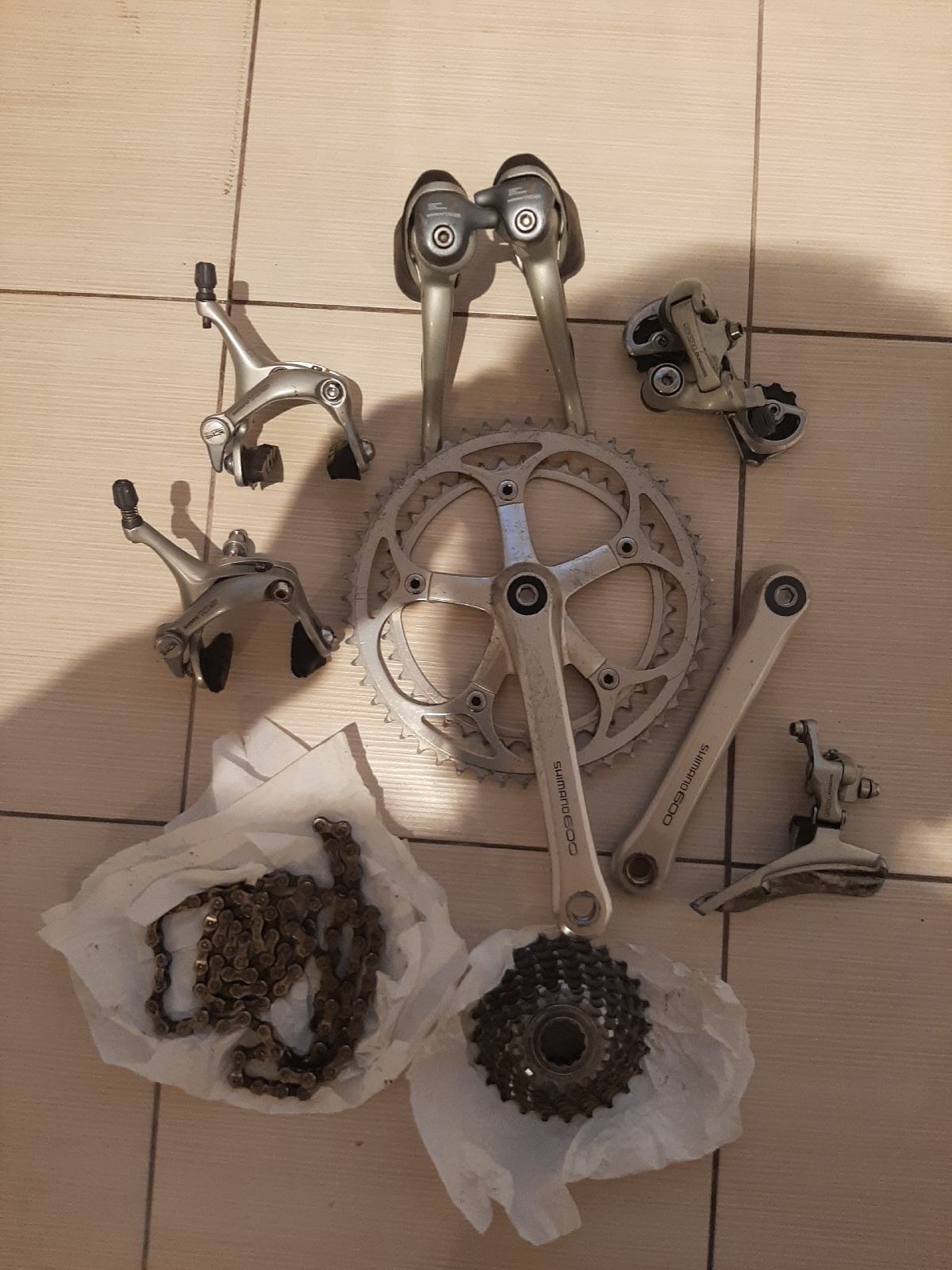 Shimano 105 STI 2x8 Grupa Vintage