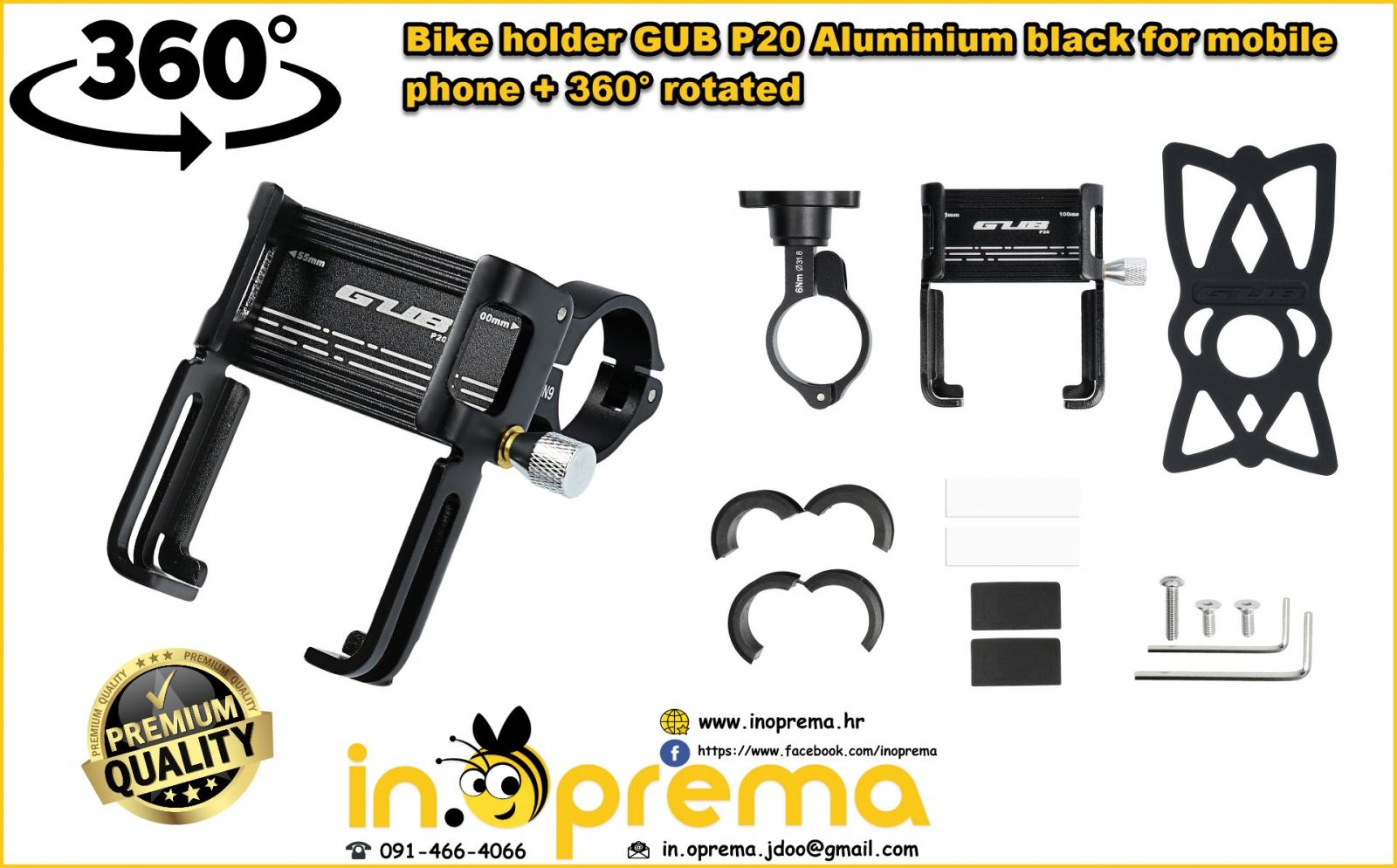 DRZAC ZA MOBITEL BICIKL XIAOMI ROMOBIL MOTOR SEGWAY NOSAC GUB P20