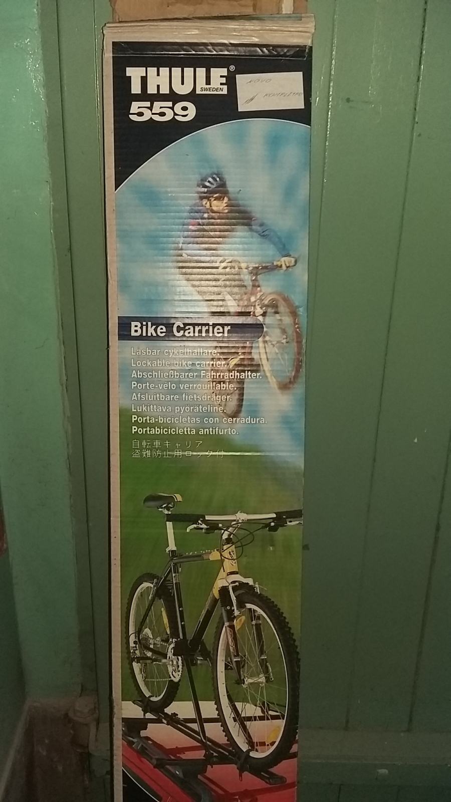 Novi krovni nosač-košara THULE 581 I krovni nosač za bicikle Thule 559