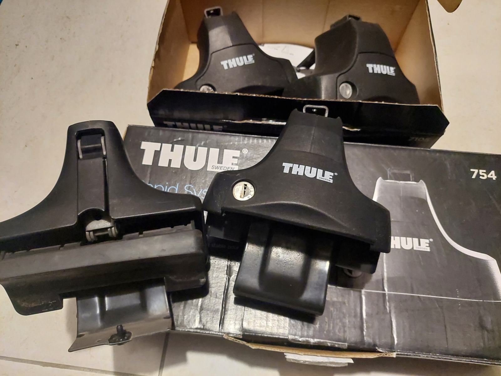 Thule glave (754) - kit za poprečne aluminijske šipke