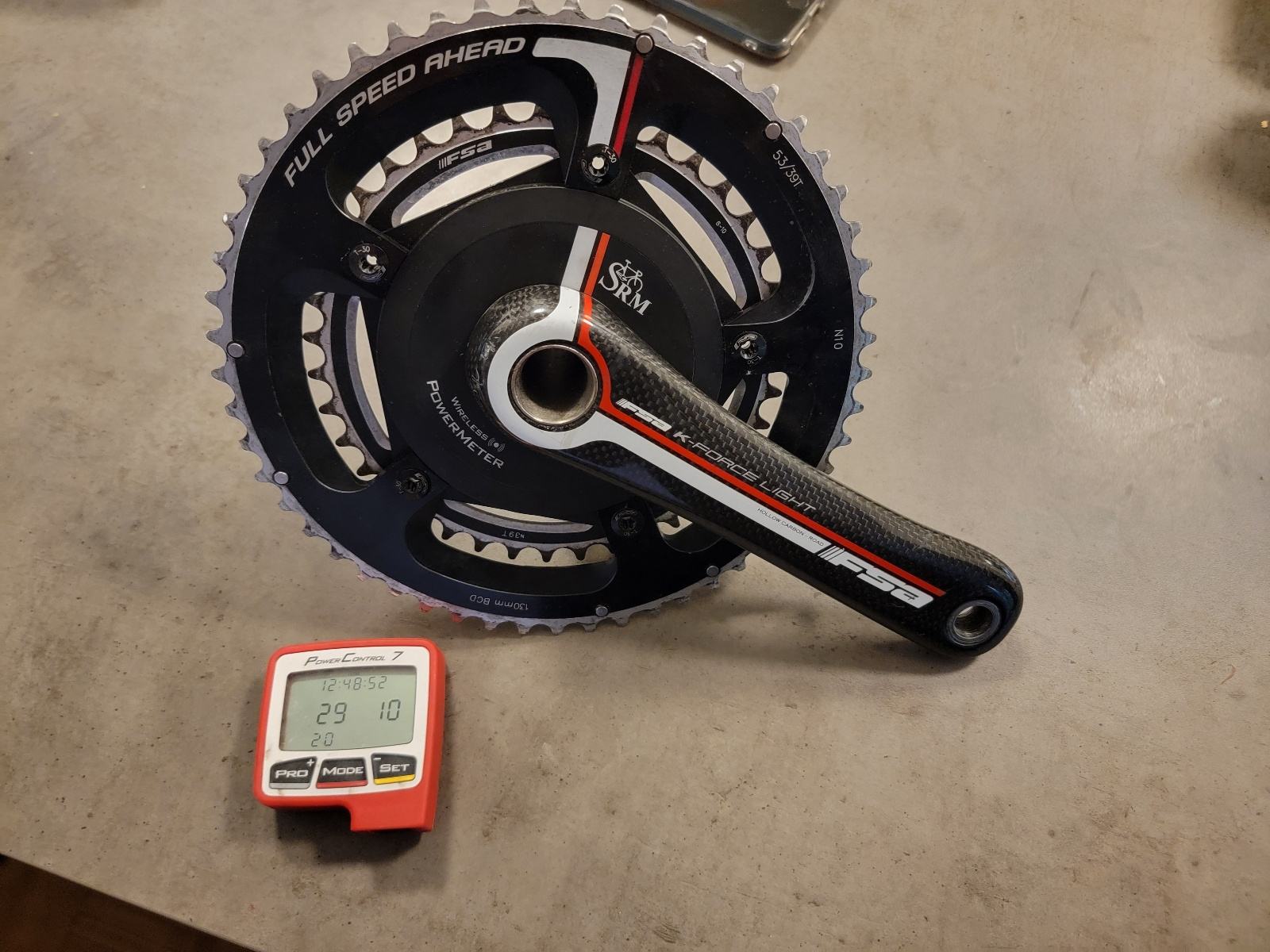 FSA SRM chainring 53