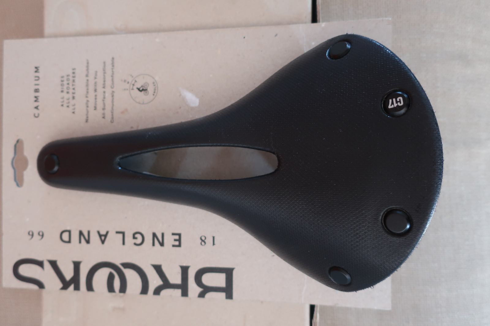 Brooks C17 cambium Carved