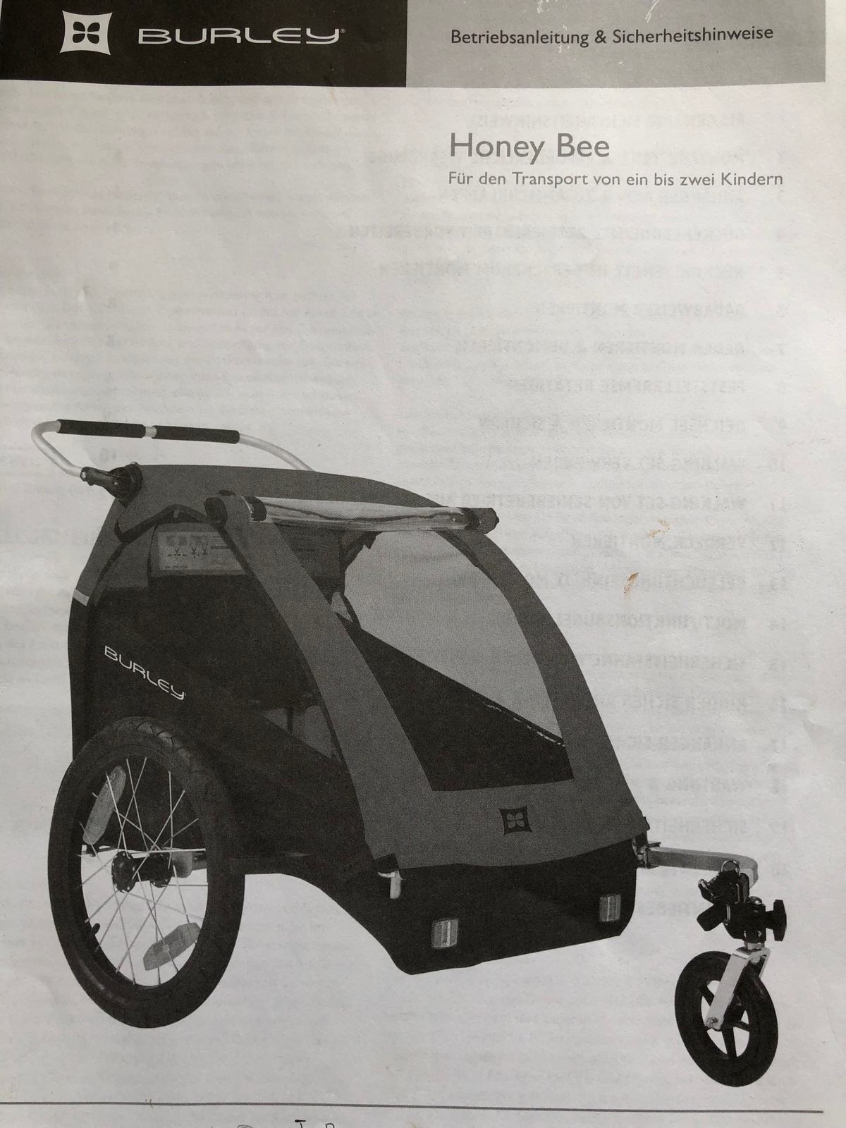 Prikolica za bicikl Burley Bee