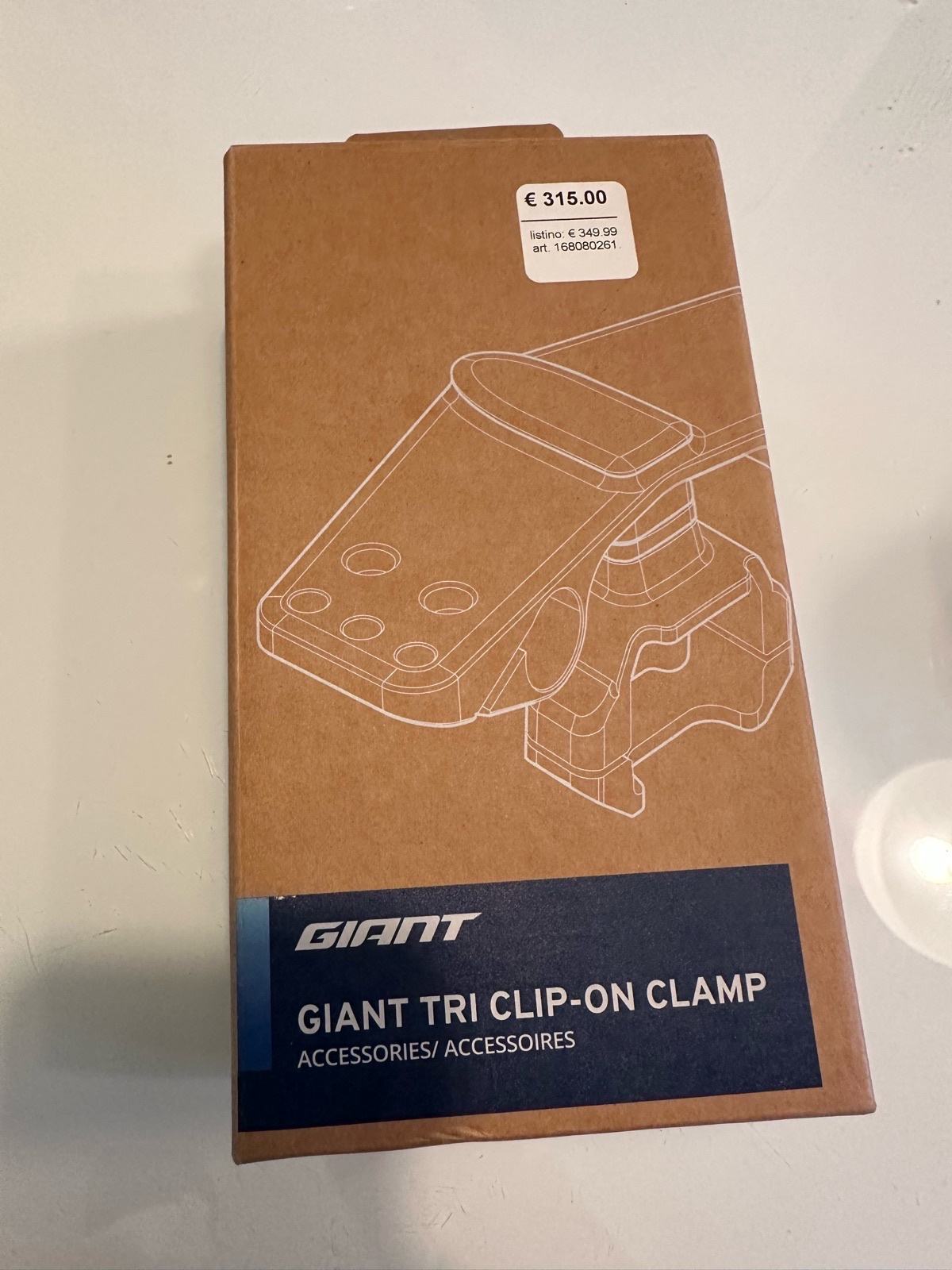 Giant TRI clip-on clamp