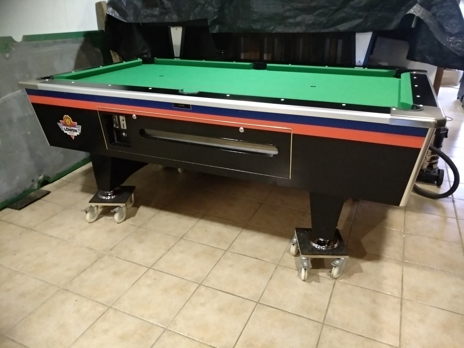 Bilijar , Biljar , Leonhart (Löwen) crni vel. 7 Novo platno