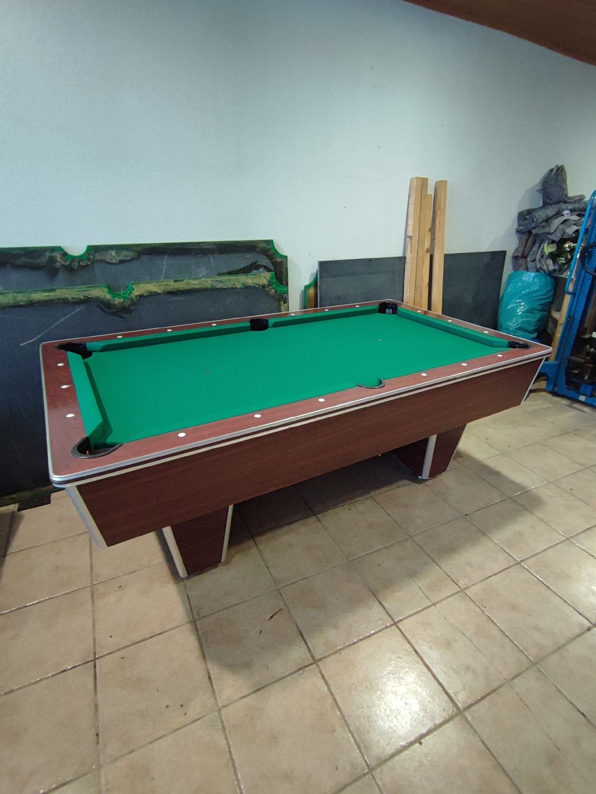 Bilijar , Biljar , novo platno pribor kamena ploca