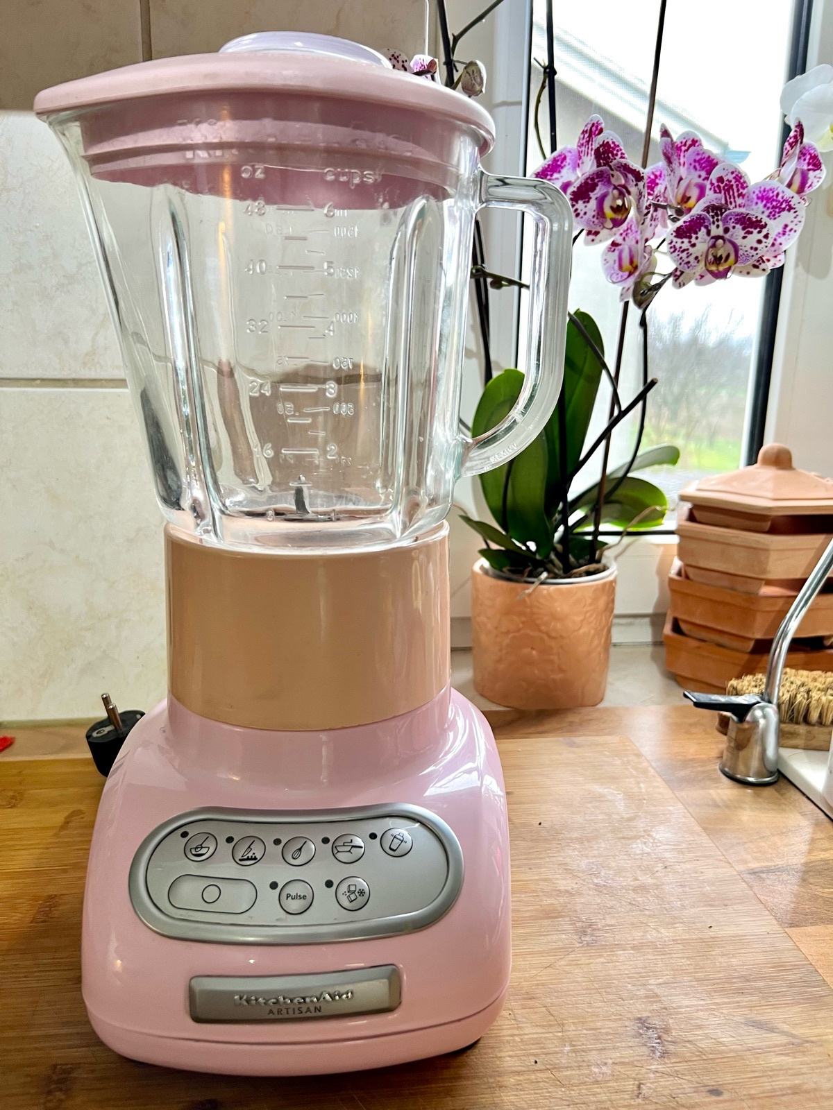 KitchenAid 5KSB5553 1.5L Artisan Blender Pink