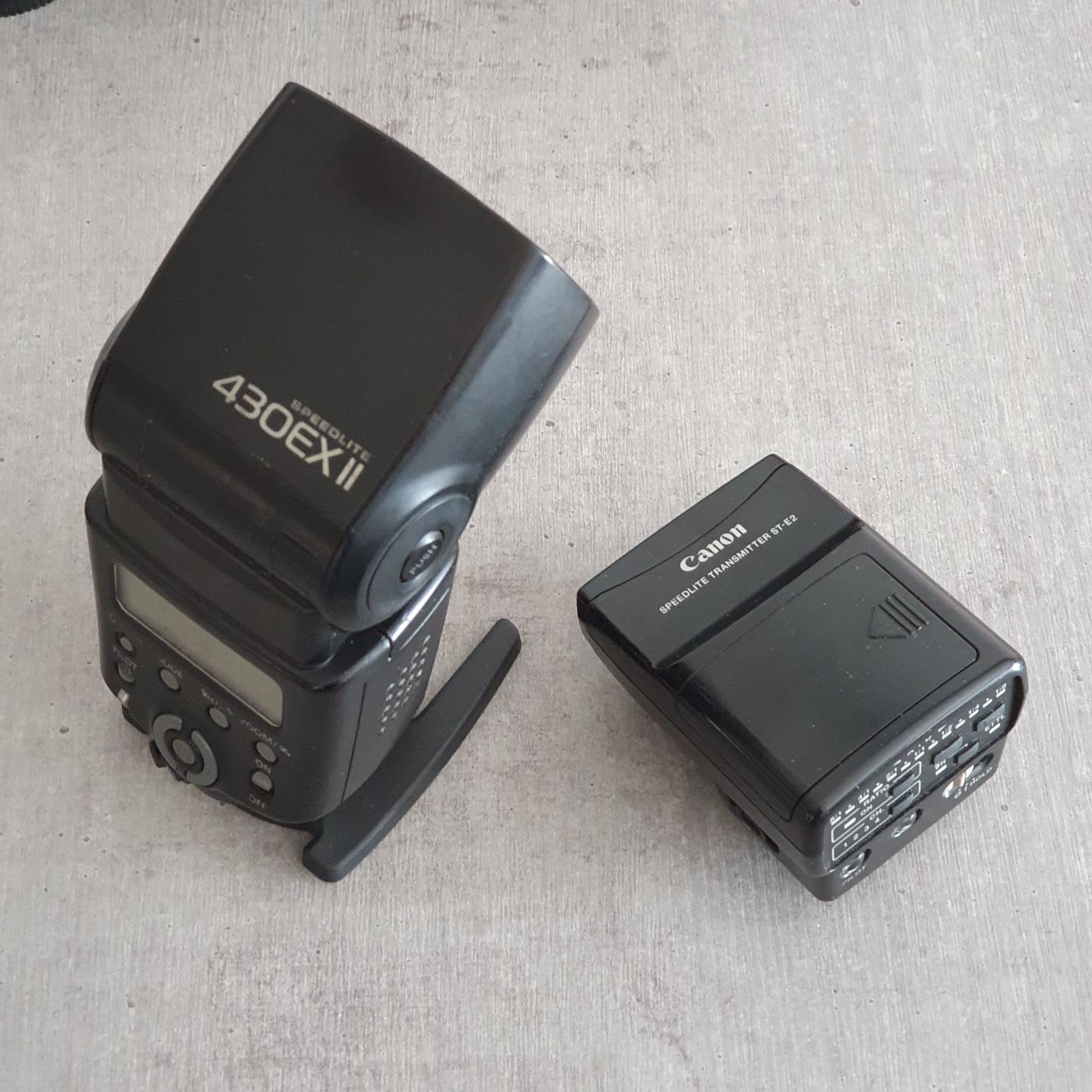 Canon 430ex II + ST-E2 wireless trigger