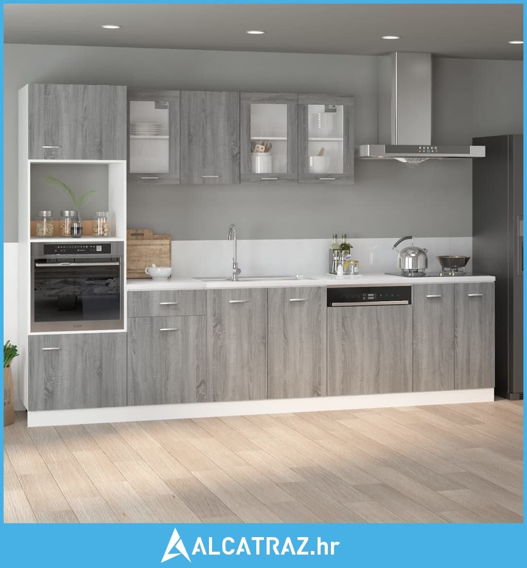 Donji ladičar boja hrasta 60 x 46 x 81,5 cm konstruirano drvo - NOVO