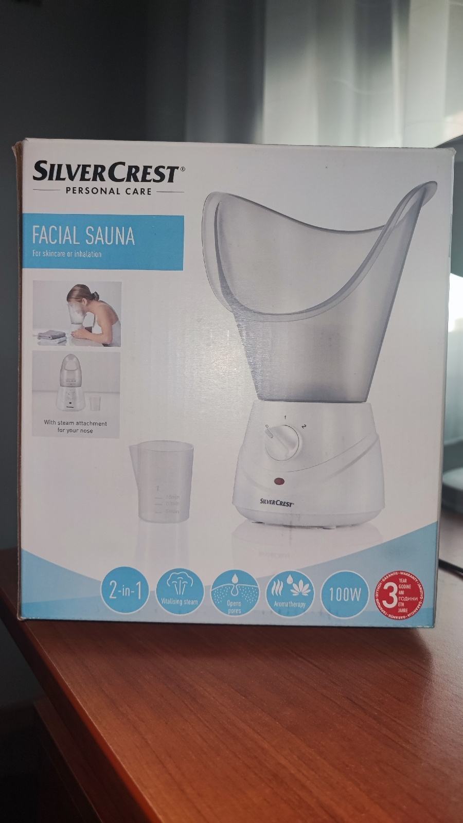 Sauna inhalator za nos i lice