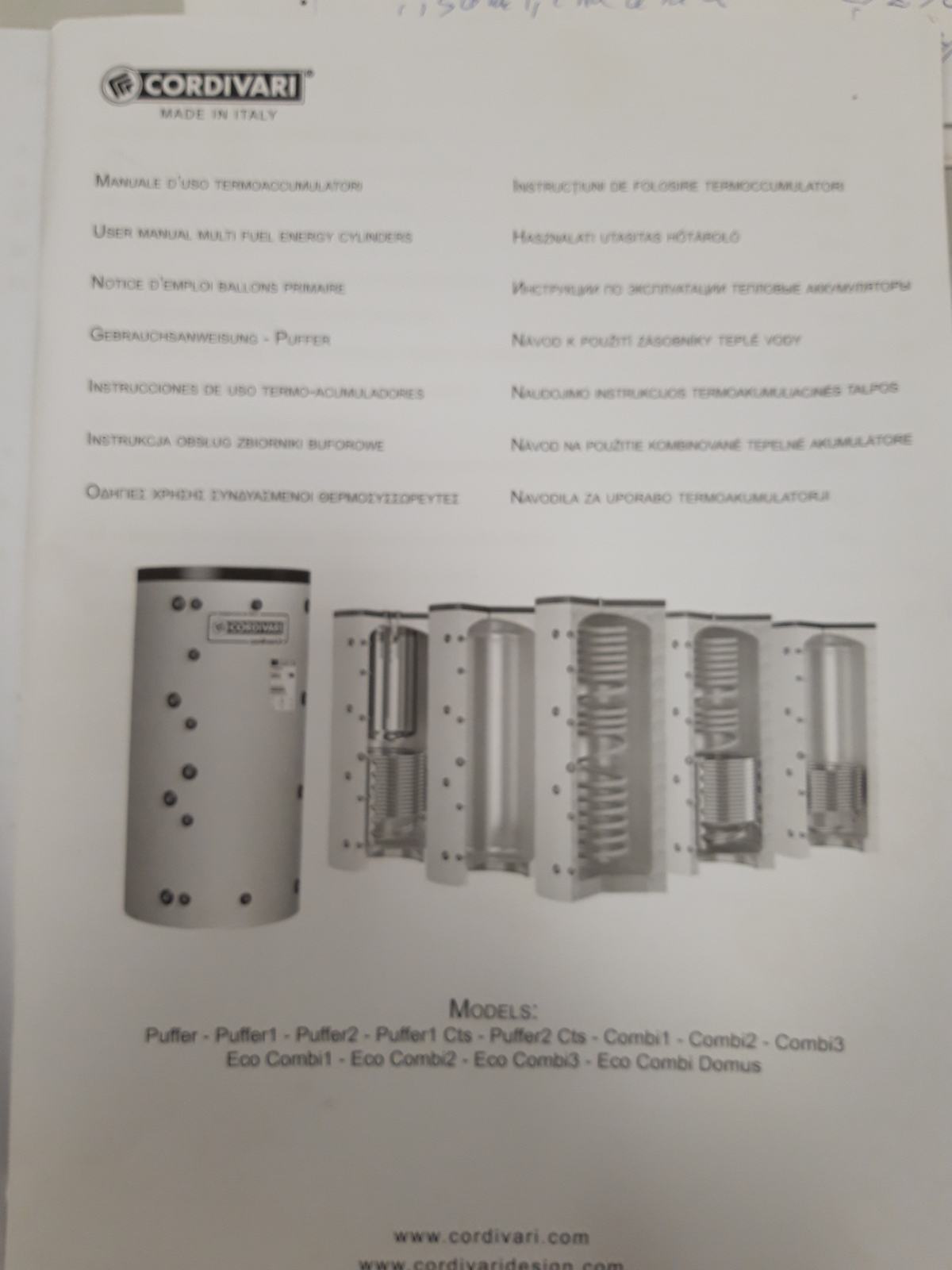 Akumulacijski spremnik (PUFFER) VC VT 1000 L, bojler 1000 l