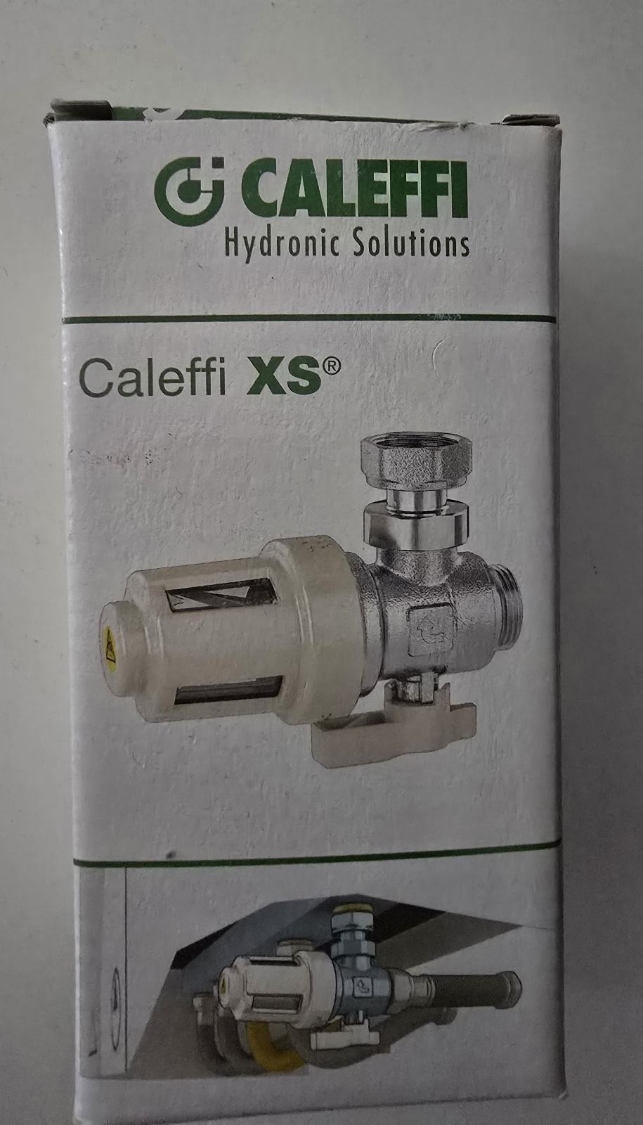 Caleffi XS Magnetski filter za ugradnju ispod bojlera, kutna ugradnja