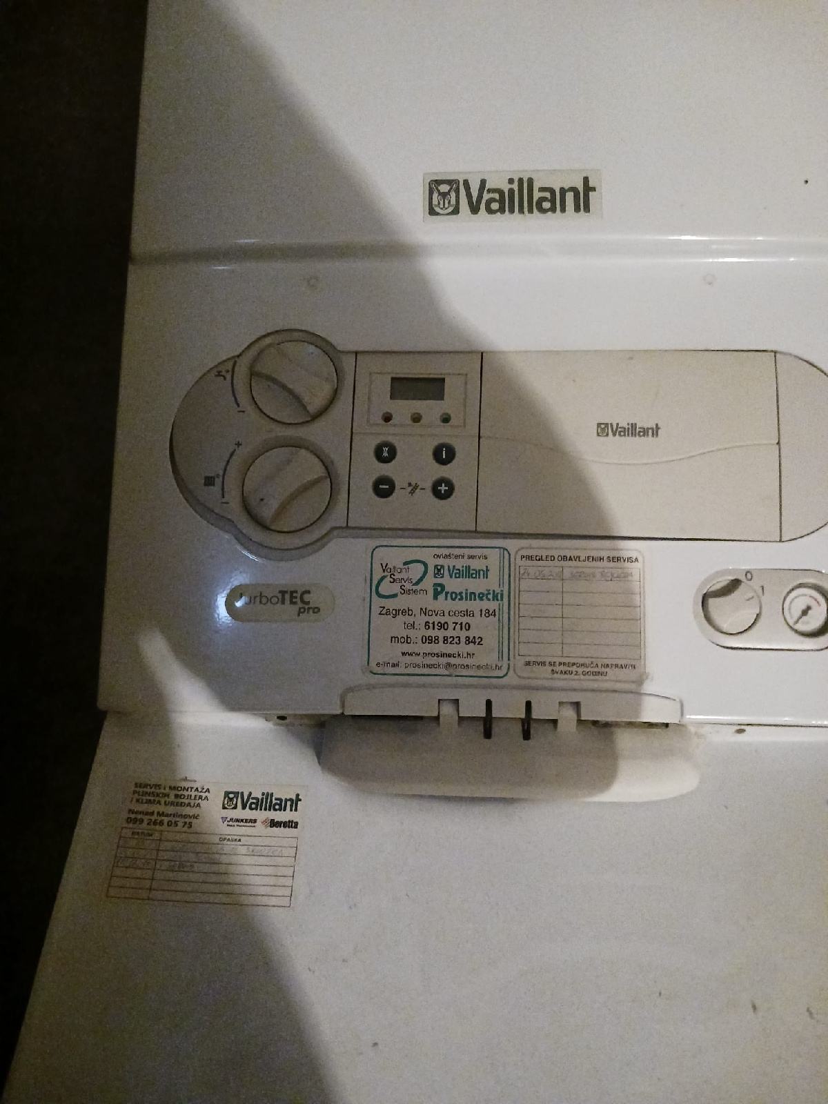 Plinski fasadni bojler Vaillant 24kw