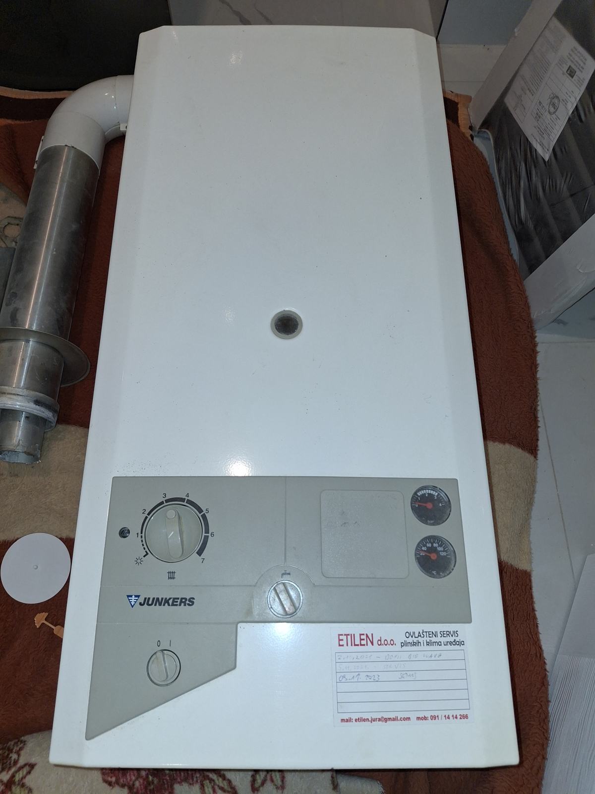 PLINSKI TURBO BOJLER JUNKERS