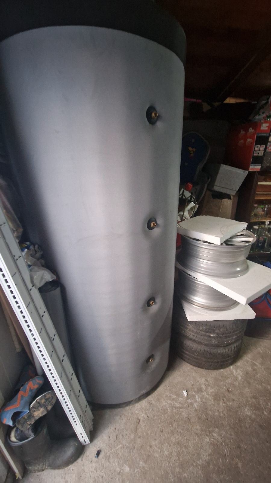 Pufer za centralno grijanje ili spremnik vode 1000l, rabljeni