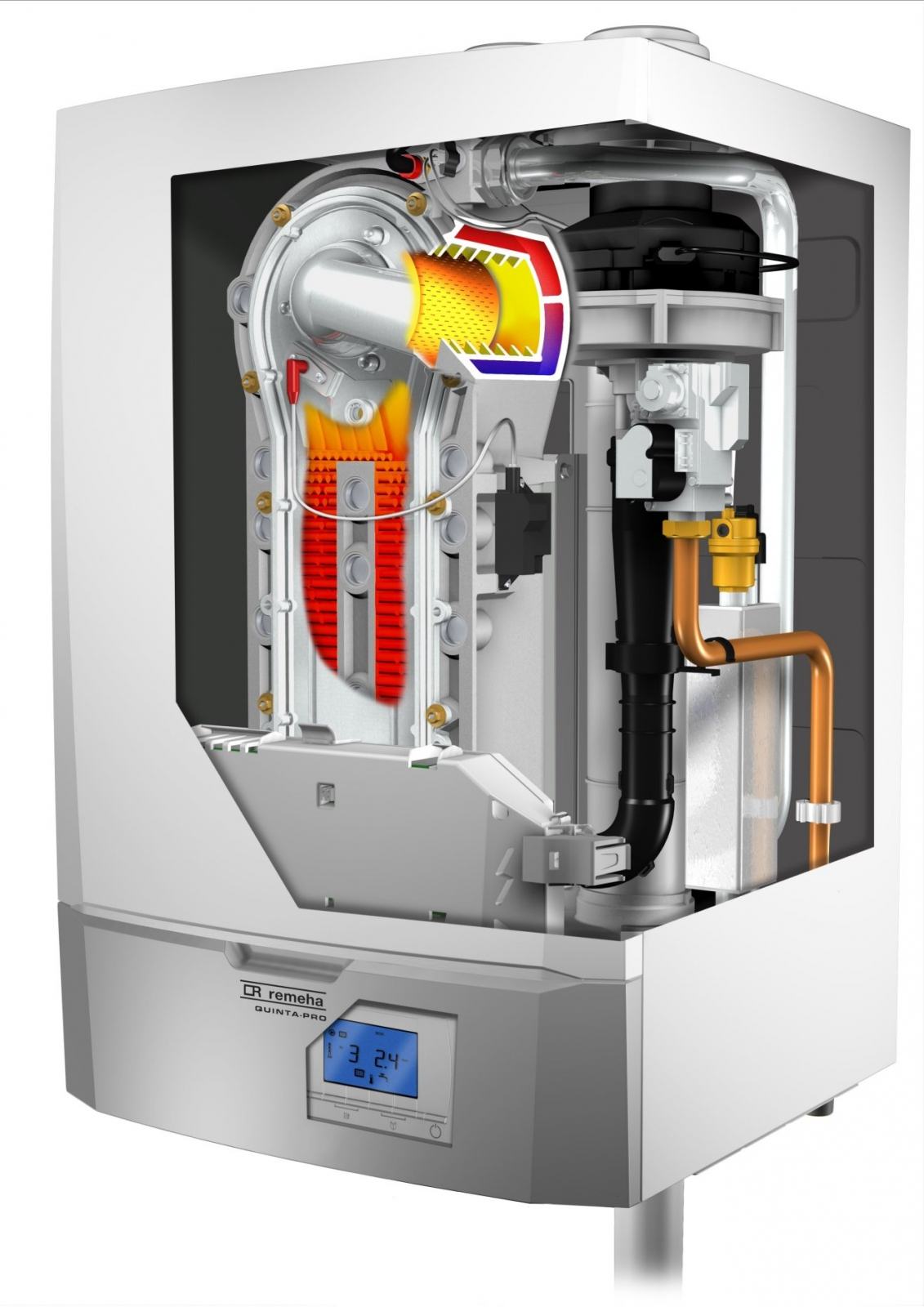 Remeha Quinta PRO - kondenzacijski zidni kotao snage 40-65-90-115kW